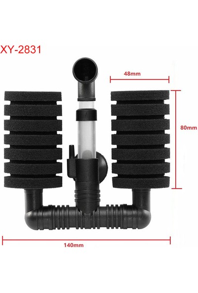 Arma Türk Xy 2831 Küçük Iki Süngerli Pipo Filtre
