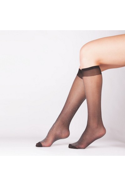 DayMod Sun Simli Bayan Dizaltı Çorap
