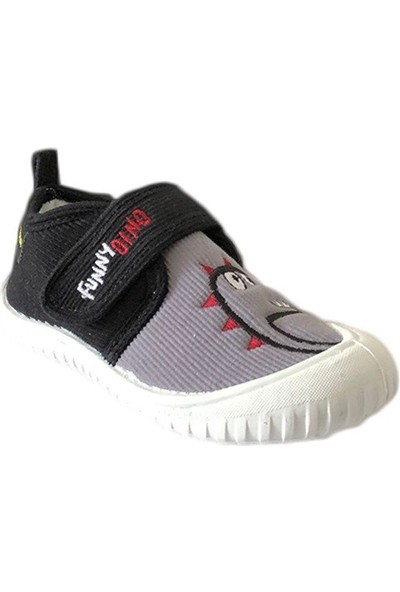 Gezer 3194 Siyah/gri Çocuk Kreş/anaokulu Panduf