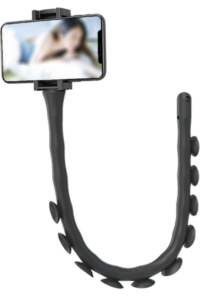 Eternal Sevimli Caterpillar Duvar Masaüstü Telefon Tembel Braketi Tutucu Vantuz Desteği (Yurt Dışından)