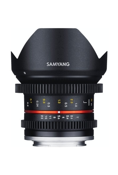 Samyang T2.2 Sony E Uyumlu Video Lens 12 mm Samyang T2.2 Sony E Uyumlu Video Lens 12 mm