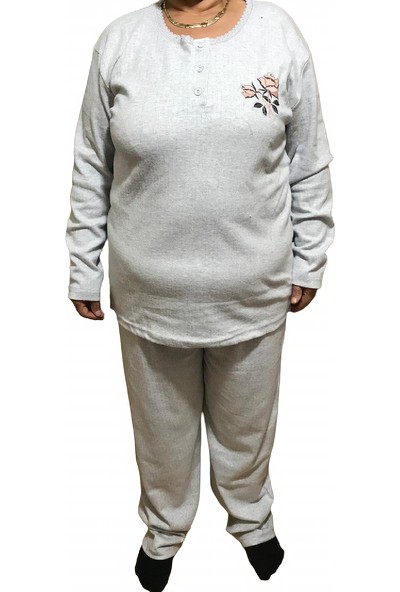 Gigi Giyim Açık Gri Pijama Takımı