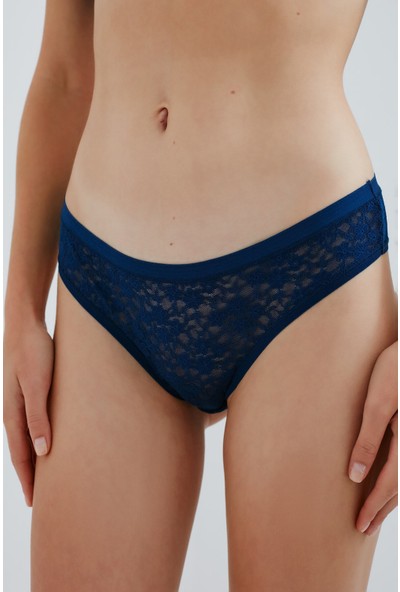 Penti Petrol Mavi Lacy Dream Brazilian Külot Penti Petrol Mavi Lacy Dream Brazilian Külot