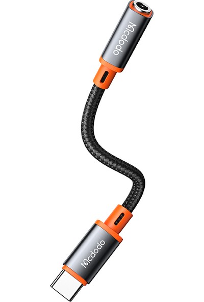 Mcdodo CA-7561 Typ-C To Dc3.5mm Yüksek Çözünürlükte Ses Kablosu - Açık Gri