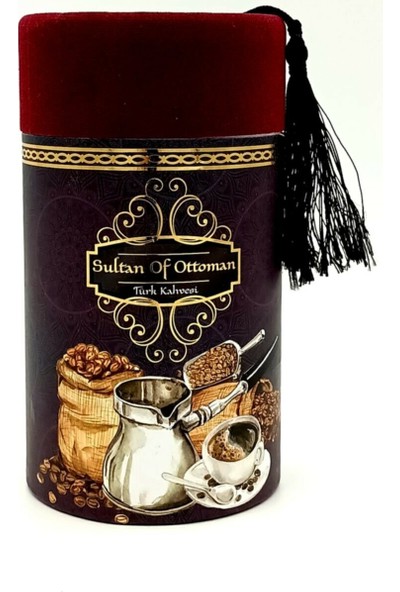 Mambocino Sultan Of Ottoman Premium Türk Kahvesi Silindir Kutu 250 gr Mambocino Sultan Of Ottoman Premium Türk Kahvesi Silindir Kutu 250 gr