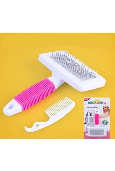 Ramdet Evcil Hayvan Kedi Köpek Telli Tüy Tarama Kaşıma Fırçası Tarağı Ramdet Evcil Hayvan Kedi Köpek Telli Tüy Tarama Kaşıma Fırçası Tarağı