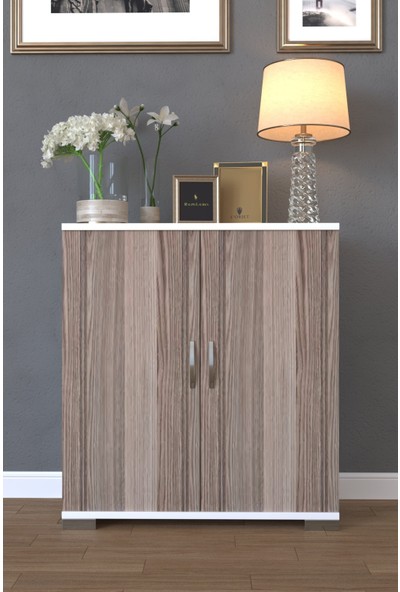 Kzy 2 Kapaklı 4 Bölmeli Ayakkabılık