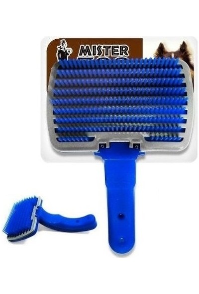 ANV Otomatik Temizlenen Tuşlu Hayvan Fırçası (Büyük)