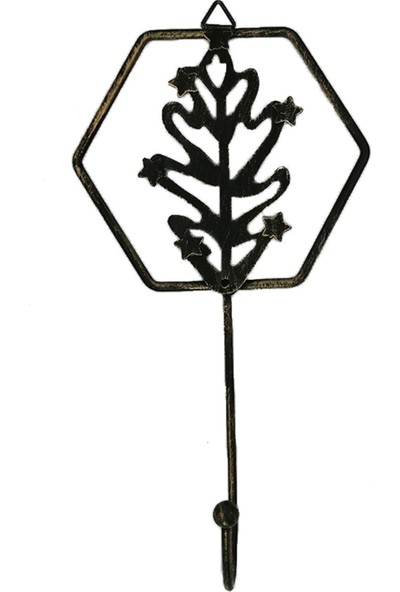 Eternal Dekoratif Kanca Göz Alıcı Iyi Yük Kapasitesi Ferforje Xmas Temalı Elbise Organizatör Kanca Ev Için