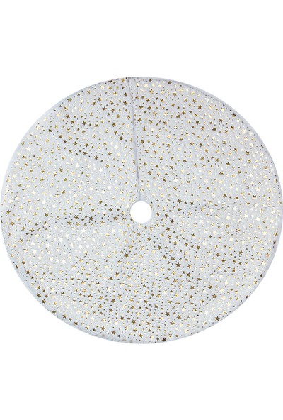 Eternal Su Geçirmez Peluş Noel Yılbaşı Çam Ağacı Altı Örtüsü (Yurt Dışından)