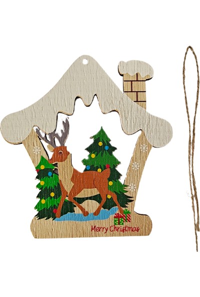 Eternal 5 Adet Pratik Asılı Plak Gerçekçi Ahşap Taşınabilir Noel Kolye Süs Günlük Kullanım Için (Yurt Dışından) Eternal 5 Adet Pratik Asılı Plak Gerçekçi Ahşap Taşınabilir Noel Kolye Süs Günlük Kullanım Için (Yurt Dışından)
