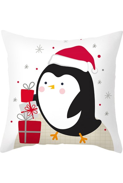 Eternal Yastık Kapak Noel Baba Desen Dekoratif Polyester Merry Christmas Yastık Örtüsü Ev Dekor (Yurt Dışından) Eternal Yastık Kapak Noel Baba Desen Dekoratif Polyester Merry Christmas Yastık Örtüsü Ev Dekor (Yurt Dışından)