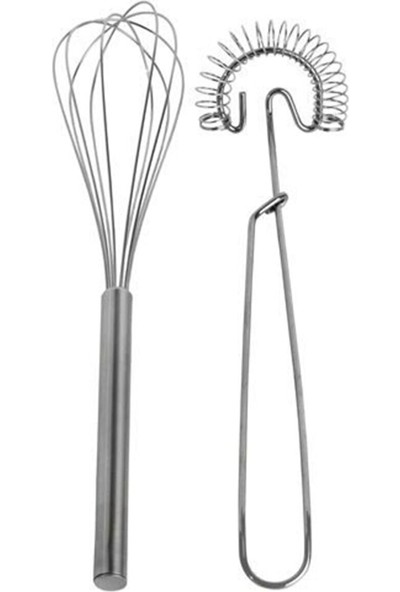 Ikea Idealısk Un Eleği + 2 Parça Paslanmaz Çelik Çırpıcı Seti