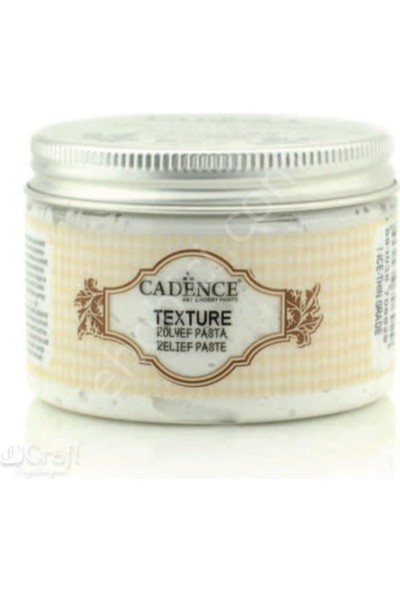 Cadence Texture Rölyef Pasta (Ince) 150ML