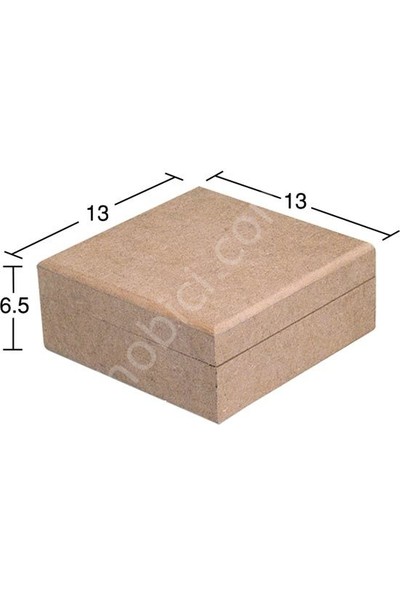 E Hobici Boyanabilir Ahşap Kapaklı Kutu KU262 E Hobici Boyanabilir Ahşap Kapaklı Kutu KU262