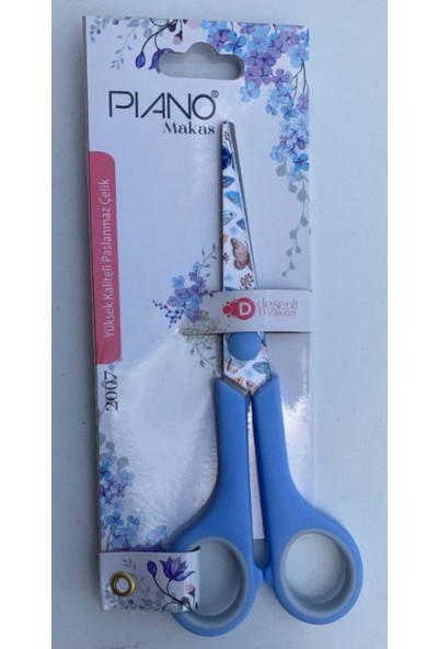 Piano Desenli Makas Paslanmaz Çelik 6,5 Inch 2007 Piano Desenli Makas Paslanmaz Çelik 6,5 Inch 2007