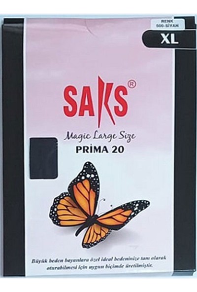 Saks Prima 20 D Külotlu Çorap 3 Adet