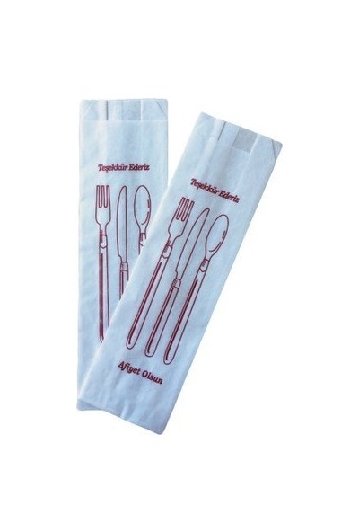 Pack Kese Kağıdı. Çatal, Kaşık Seti Pack Kese Kağıdı. Çatal, Kaşık Seti