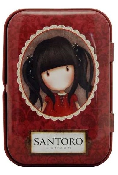 Santoro Santoro Gorjuss Teneke Kutu Kırmızı