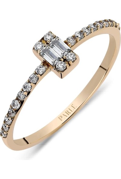 Parle Jewellery Swarovskı Taşlı Yüzük POV00109