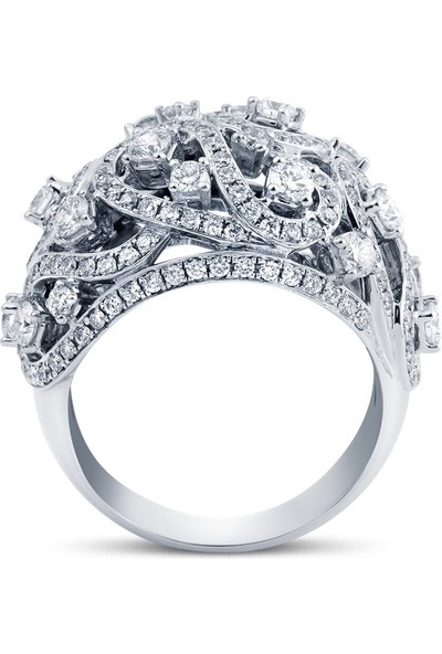 Parle Jewellery Özel Tasarım Pırlanta Yüzük PFR00071