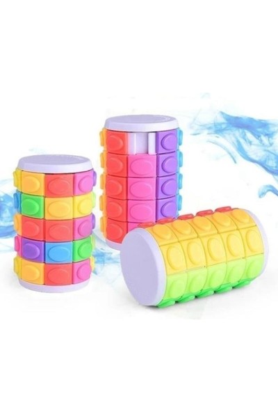 Yoko Toys Silindir Zeka Küpü Rotate & Slide Puzzle