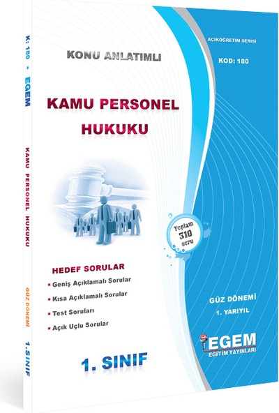 Egem Yayınları Kamu Personel Hukuku Egem Yayınları Kamu Personel Hukuku