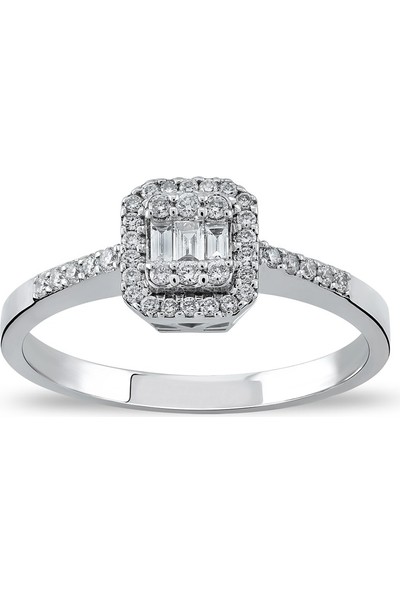 Parle Jewellery Pırlanta Baget Yüzük PFR00009 Parle Jewellery Pırlanta Baget Yüzük PFR00009