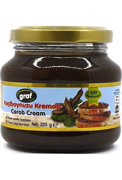 Graf Keçiboynuzu Kreması 225 gr Graf Keçiboynuzu Kreması 225 gr