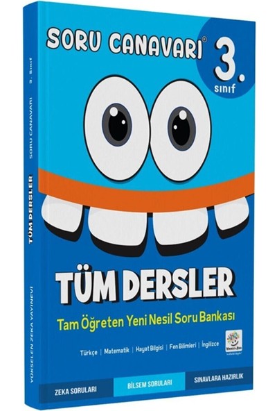 Yükselen Zeka Yayınları 3. Sınıf Tüm Dersler Soru Bankası