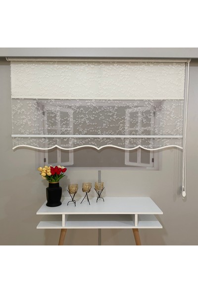 Volper Mekanik Vp 2001 80 x 200 cm Çift Mekanizmalı Tül ve Stor Perde Volper Mekanik Vp 2001 80 x 200 cm Çift Mekanizmalı Tül ve Stor Perde