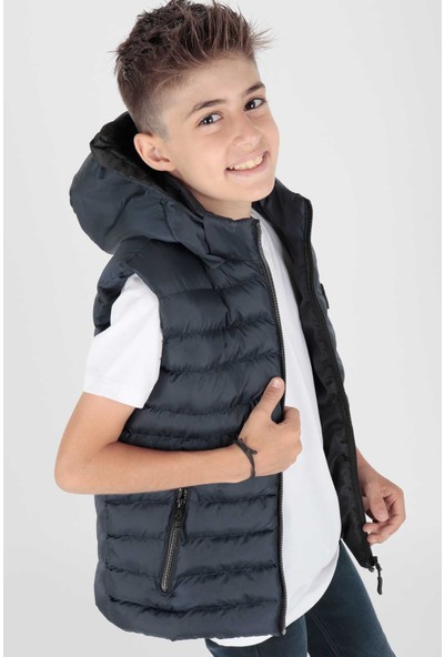 Ahenk Kids 215051 Kapşonlu Şişme Yelek