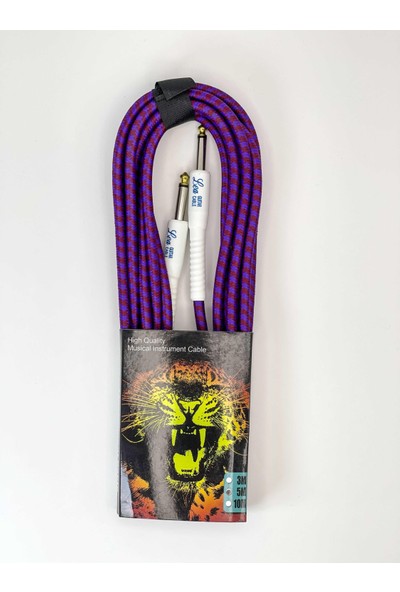 Lea Örgülü Profesyonel Enstruman Kablosu 5metre