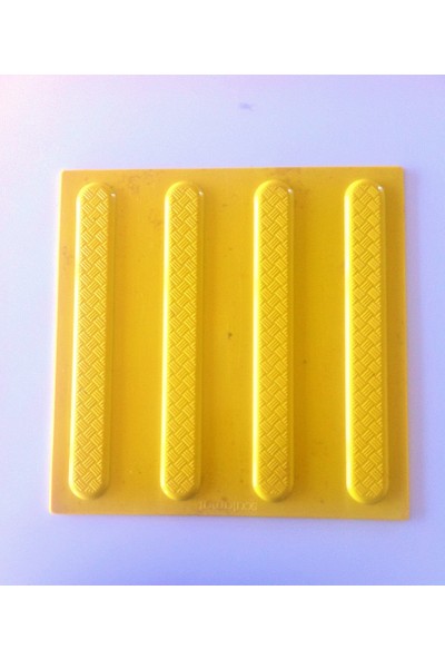 Scalamat Hissedilebilir Yürüme Yüzeyi Ral 1023 (Kılavuz Tip- Çizgili) 30X30X8 mm ( 6 PK.X33 =198 Ad. ) Scalamat Hissedilebilir Yürüme Yüzeyi Ral 1023 (Kılavuz Tip- Çizgili) 30X30X8 mm ( 6 PK.X33 =198 Ad. )