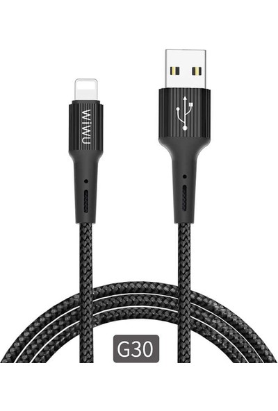 Wiwu G30 Gear Charging Lightning Kablo Wiwu G30 Gear Charging Lightning Kablo