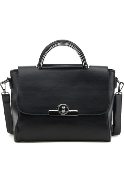 Polaris 950.237.C 1pr Siyah Kadın El Çantası