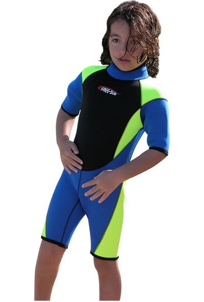 Free-Sub 3mm Çocuk, Shorty (Kısa) Sörf, Yüzme ve Dalış Elbisesi Free-Sub 3mm Çocuk, Shorty (Kısa) Sörf, Yüzme ve Dalış Elbisesi