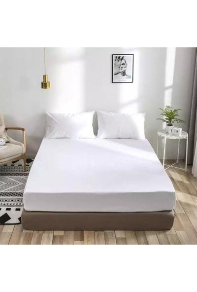 Model Home Beyaz Renkli %100 Pamuklu Penye Kumaşından Lastikli Çarşaf (7 Farklı Ebat) Model Home Beyaz Renkli %100 Pamuklu Penye Kumaşından Lastikli Çarşaf (7 Farklı Ebat)