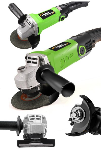 Lieber German Teknoloji Bakır Sargılı Devir Ayarlı 3400 W 115 mm Devir Ayarlı Spiral Avuç Içi Taşlama Makinası Lieber German Teknoloji Bakır Sargılı Devir Ayarlı 3400 W 115 mm Devir Ayarlı Spiral Avuç Içi Taşlama Makinası
