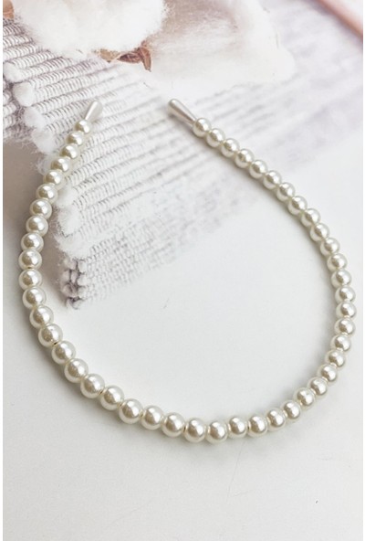 ÇLK Accessories Sıralı Incili Taç ÇLK Accessories Sıralı Incili Taç