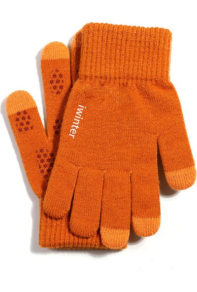 Insma Kış Sıcak Dokunmatik Ekran Dış Mekan Eldivenleri (Yurt Dışından)