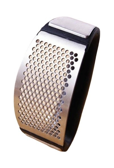 Qniay Pratik Tutma Kollu Lüx Sarımsak Baharat Ezici Paslanmaz Çelik