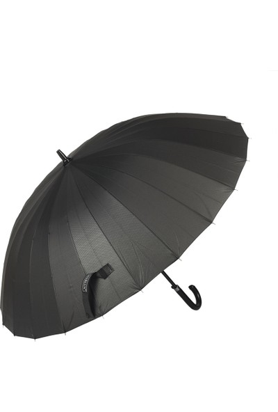 Marlux Siyah Gri Erkek Şemsiye M21MAR1024R003