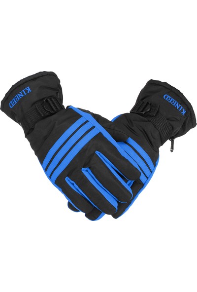 Insma Su Geçirmez Termal Eldiven Snowboard Bisiklet Tırmanma -35 ℃ (Mavi) (Yurt Dışından) Insma Su Geçirmez Termal Eldiven Snowboard Bisiklet Tırmanma -35 ℃ (Mavi) (Yurt Dışından)
