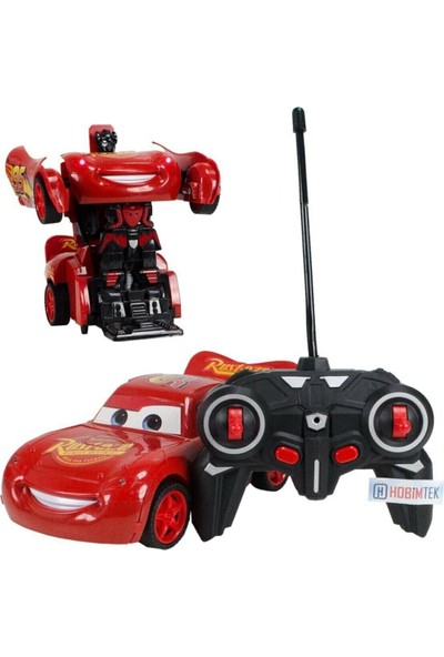 Tuengi Store Cars Şimşek Mcqueen Uzaktan Kumandalı Robota Dönüşen Araba Tuengi Store Cars Şimşek Mcqueen Uzaktan Kumandalı Robota Dönüşen Araba