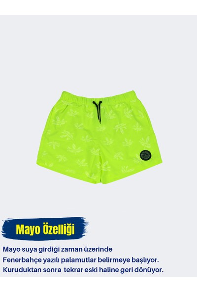 Fenerium Çocuk Tribün Suda Çıkan Desen Mayo Şo