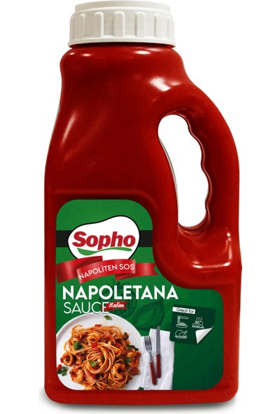 Sopho Napoletana Sauce 2,1 kg (Napolitana Sosu) Sopho Napoletana Sauce 2,1 kg (Napolitana Sosu)