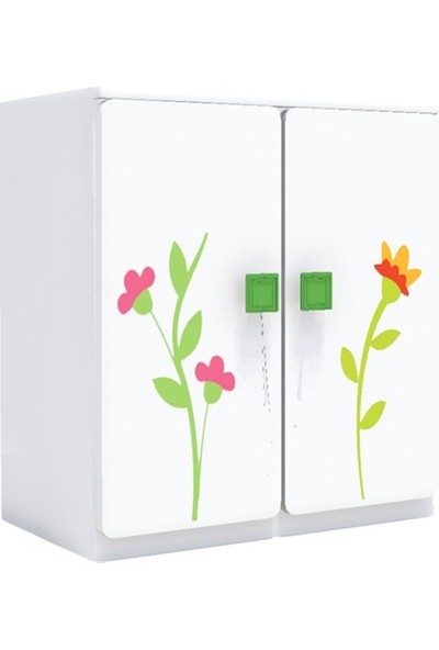 Woody Life 2 Kapaklı Çocuk Odası Anaokulu Kreş Dolap Ilkbahar Temalı Woody Life 2 Kapaklı Çocuk Odası Anaokulu Kreş Dolap Ilkbahar Temalı