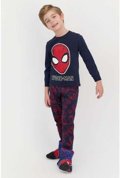 Spıder-Man Erkek Çocuk Pijama Takımı D4614-3 22K