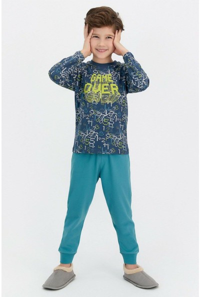 ROLY POLY Rolypoly Erkek Çocuk Pijama Takım RP2528-2 22K ROLY POLY Rolypoly Erkek Çocuk Pijama Takım RP2528-2 22K